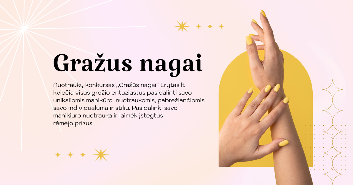 Lrytas.lt / Gražūs nagai